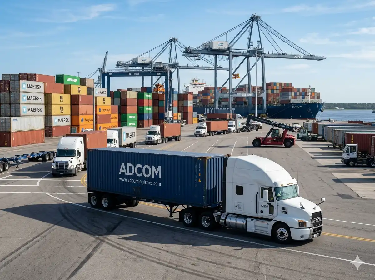 Jacksonville Logistics and Shipping Services | Adcom Worldwide