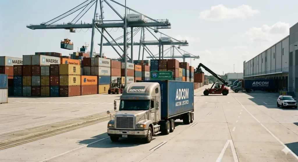 Jacksonville Logistics and Shipping Services | Adcom Worldwide